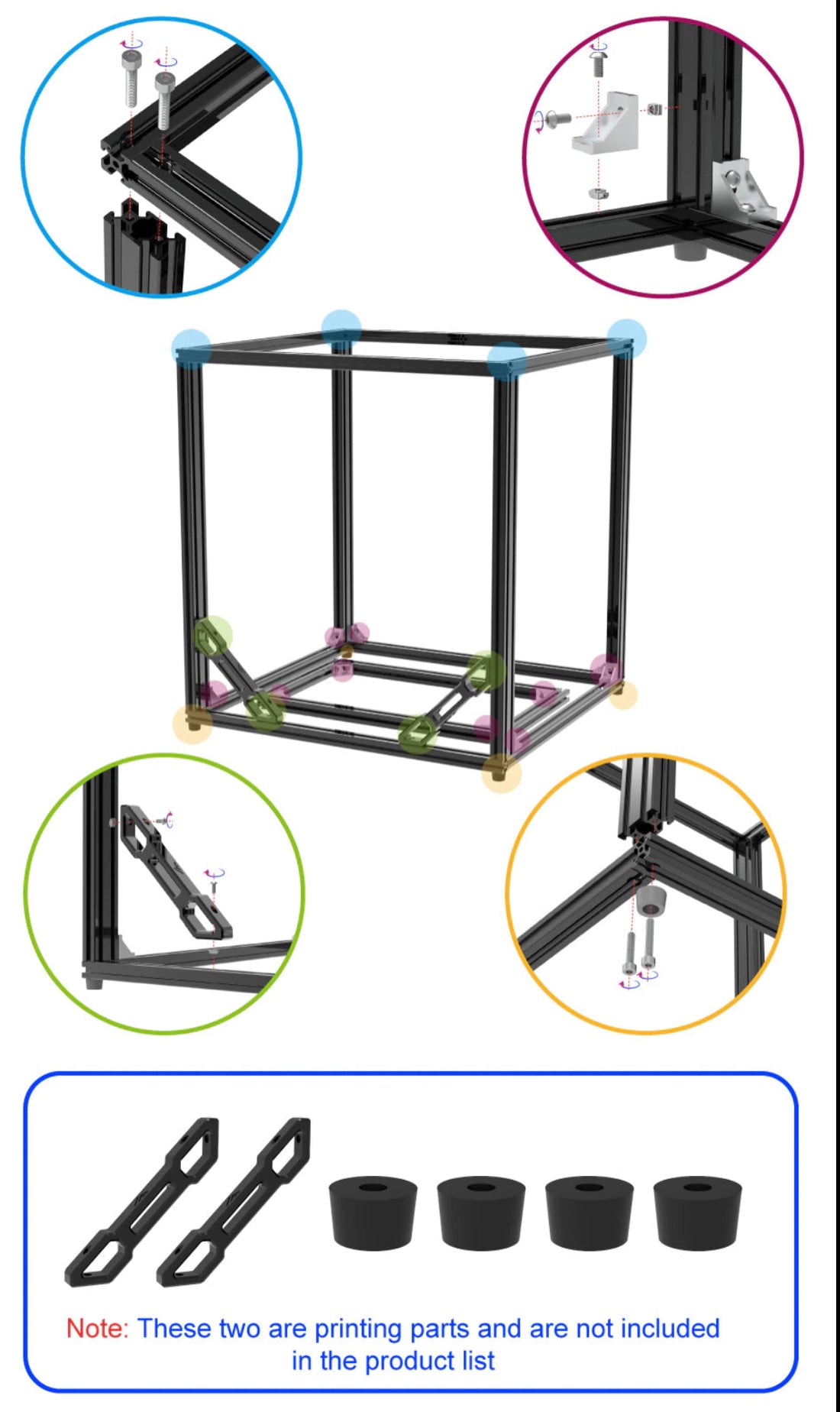 Vzbot frame kit – Print3d